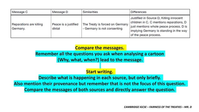 02 IGCSE HISTORY PAPER 2 Treaties Exam Techniques PPTX 02 IGCSE HISTORY PAPER 2 Treaties Exam Techniques PPTX