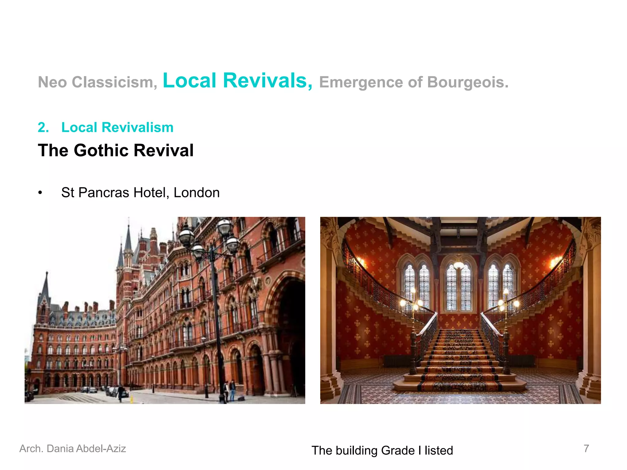 history of contemporary architecture - 02. Local Revivals .ppt