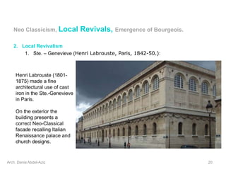 history of contemporary architecture - 02. Local Revivals .ppt