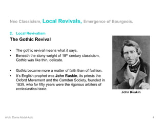 history of contemporary architecture - 02. Local Revivals .ppt