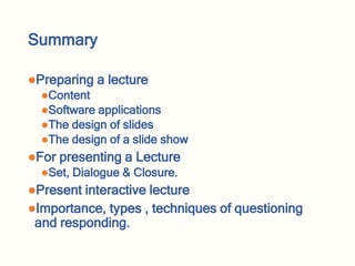 02. Lecture interactive lecture preparation and presentation (1).ppt