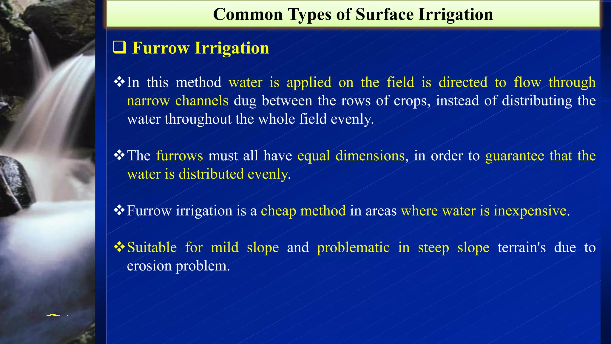 02. Methods of Irrigation.pdf | Agriculture | Industries