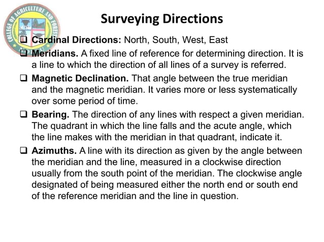 02.1 - Angles and Directions.pptx | Geography | Science