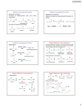 02. Chemistry Common Name Reactions for Students.pdf | Chemistry | Science