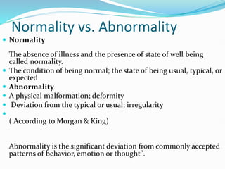 02. BEHAVIORAL Sciences Normality Vs Abnormality.pptx