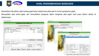 02.ppt siskeudes 2.0.6 keuangan desa indonesia | PPTX