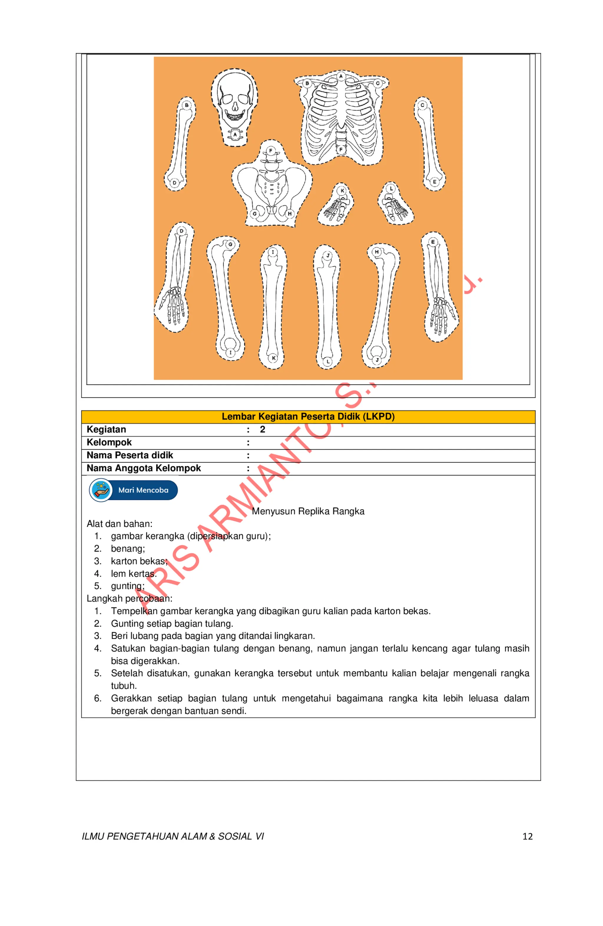 MODUL AJAR IPAS KELAS 6 KURIKULUM MERDEKA | PDF