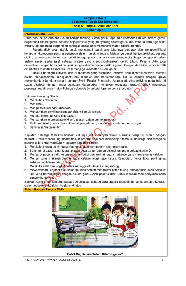 MODUL AJAR IPAS KELAS 6 KURIKULUM MERDEKA | PDF