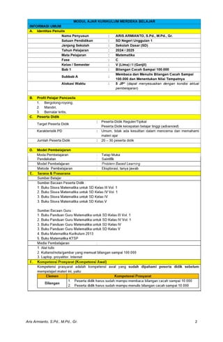 MODUL AJAR MATEMATIKA KELAS 5 KURIKULUM MERDEKA.pdf
