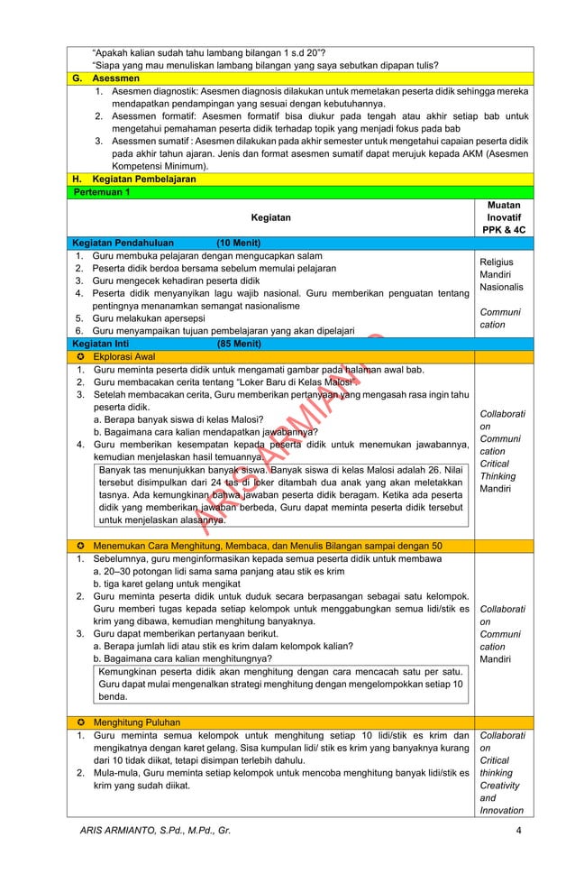 MODUL AJAR MATEMATIKA KELAS 2 KURIKULUM MERDEKA.pdf