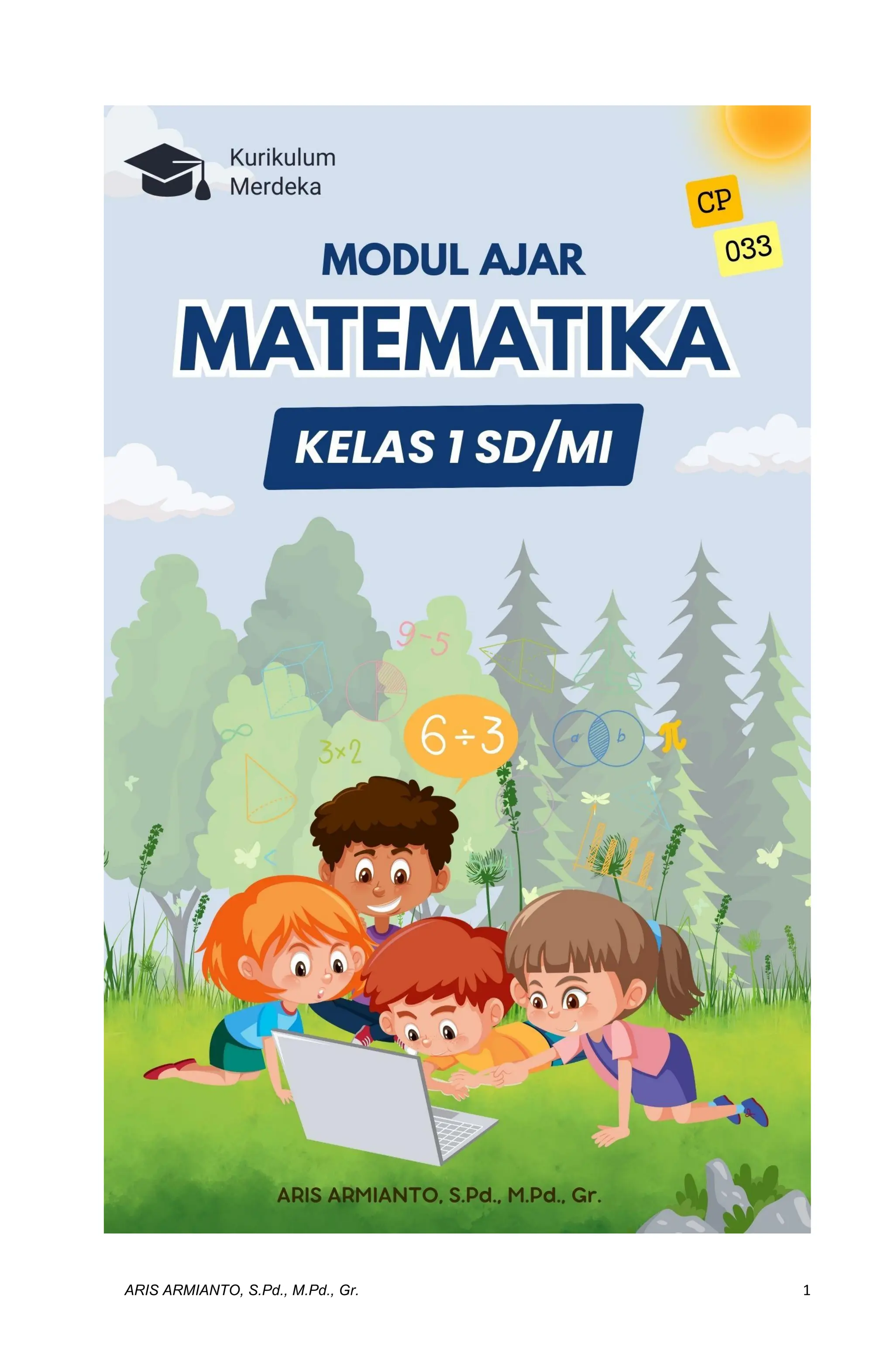 MODUL AJAR MATEMATIKA KELAS 1 KURIKULUM MERDEKA.pdf