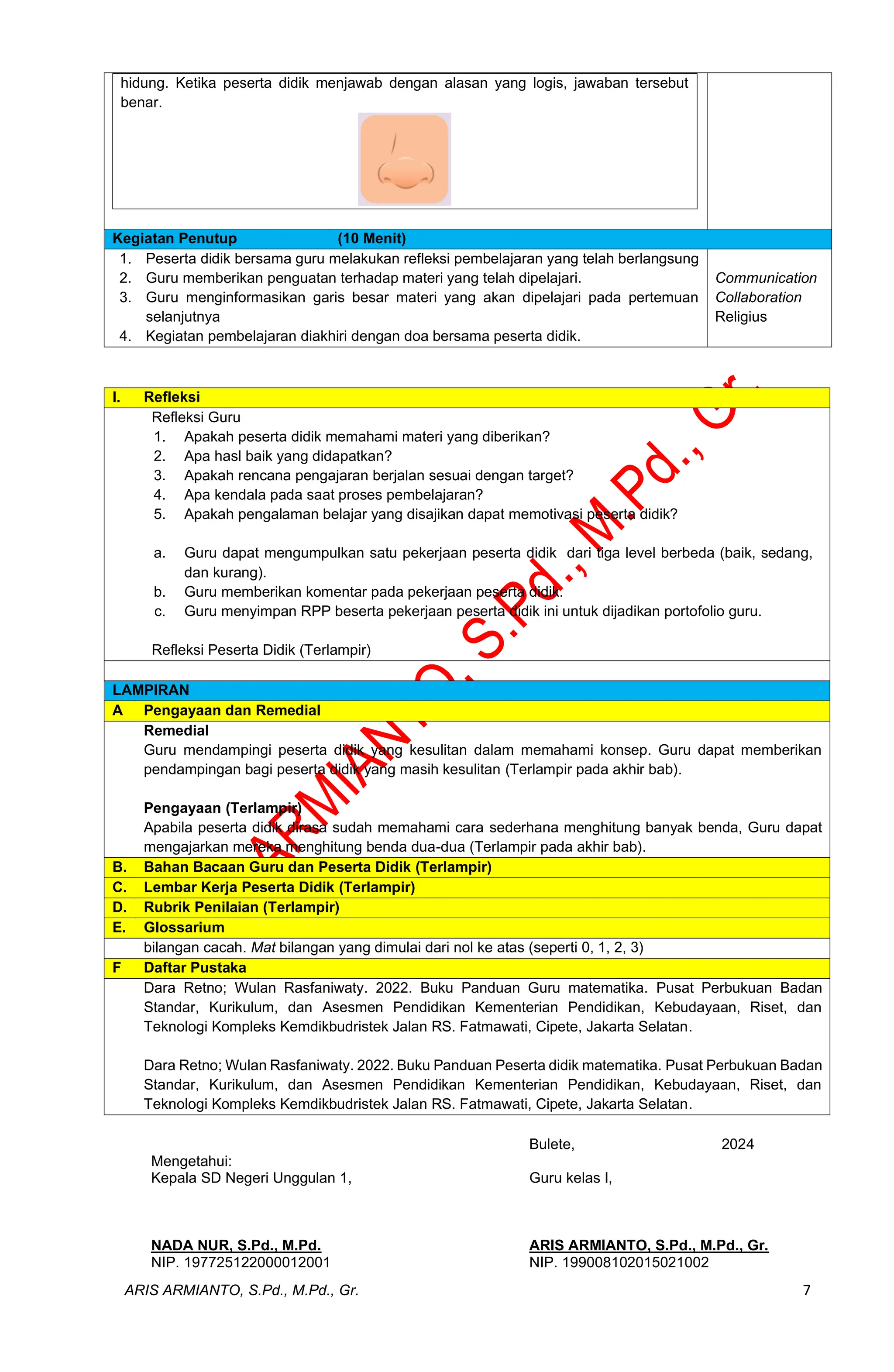MODUL AJAR MATEMATIKA KELAS 1 KURIKULUM MERDEKA.pdf