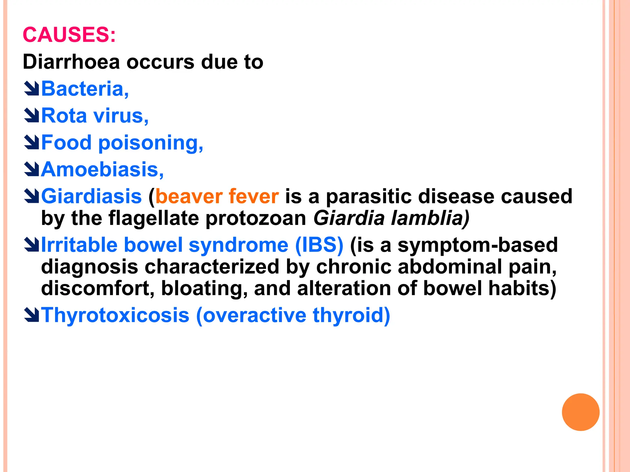 anti diarrhoea with classification for medicine.ppt