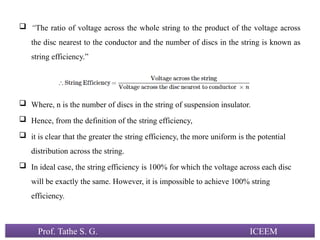 Major electrical equipment and overhead line insulators | PPTX