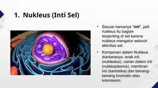 Struktur dan Fungsi-fungsi dari struktur sel | PPTX