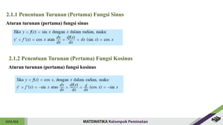 02. PPT MTK (Minat) XII - Turunan Fungsi Trigonometri.pptx