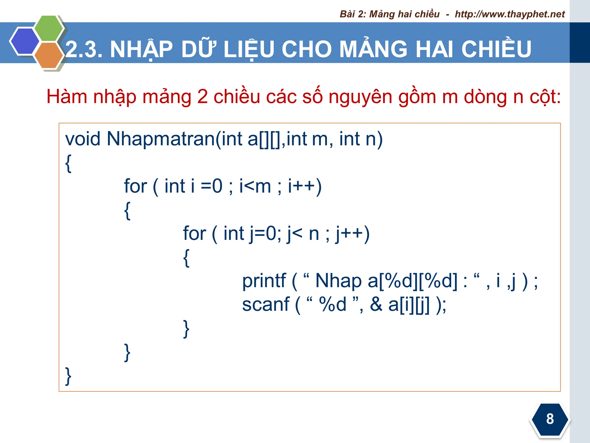 bai giang mang mot chieu trong lap trinh C | PDF