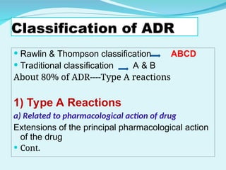 ADR toxicology medicine healthcare Adverse reactions | PPT