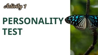 02. 5min. Personality Test (LOGB).phvgptx | PPT