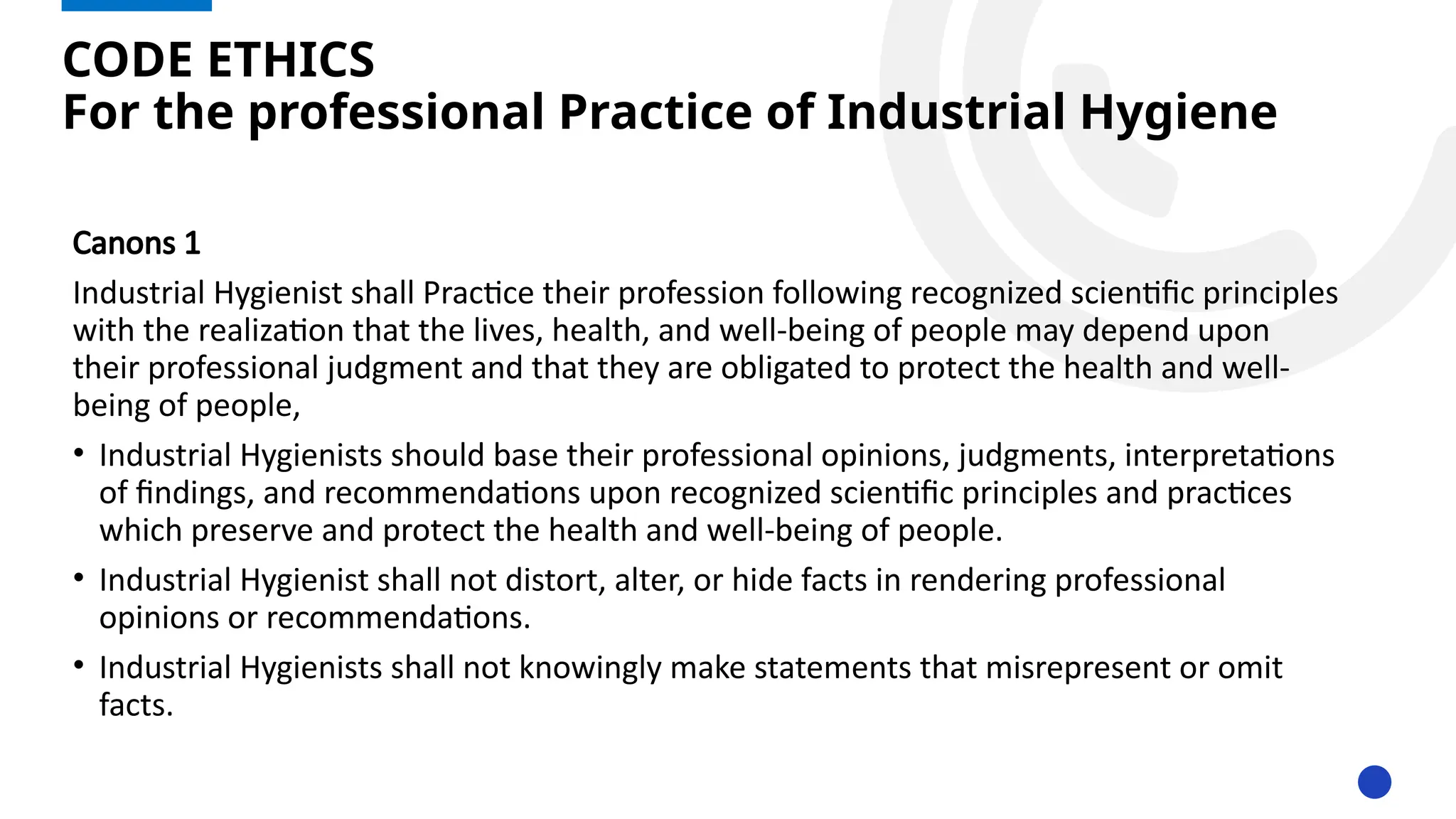 Pengantar dasar tentang Higiene Industri | PPTX