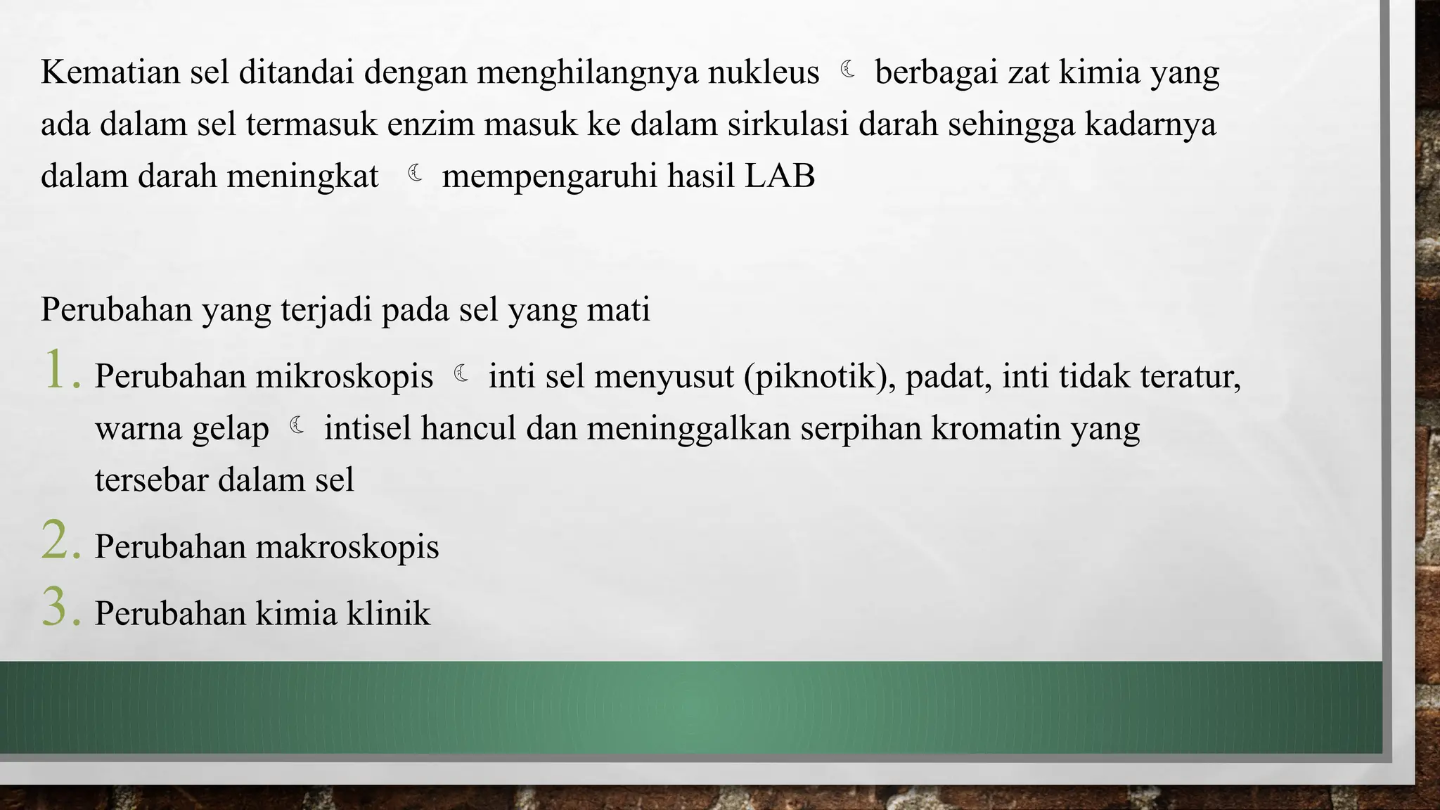 siklus kematian sel pada manusia dan mekanisme | PPTX