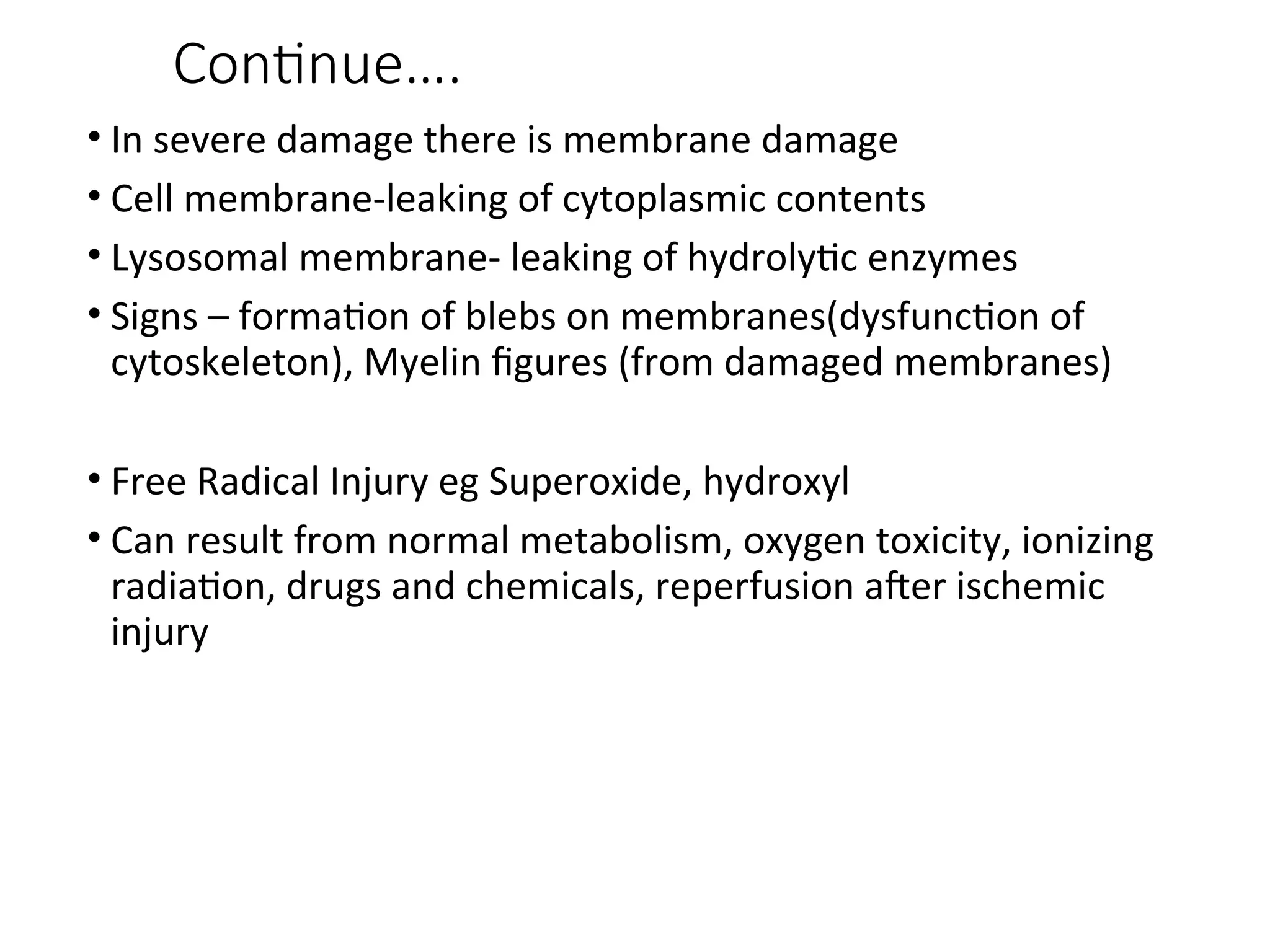 02.CELL INJURY for Radiology students. Ddr | PPT