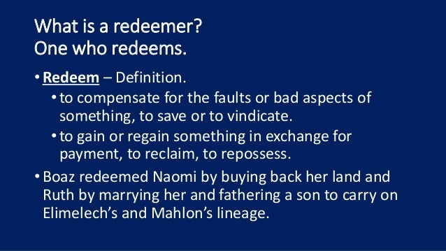 02-26-17, Ruth 3 & 4, Redeemed and Secure