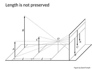 Comprehensive Overview of Projective Geometry and Camera Models in ...