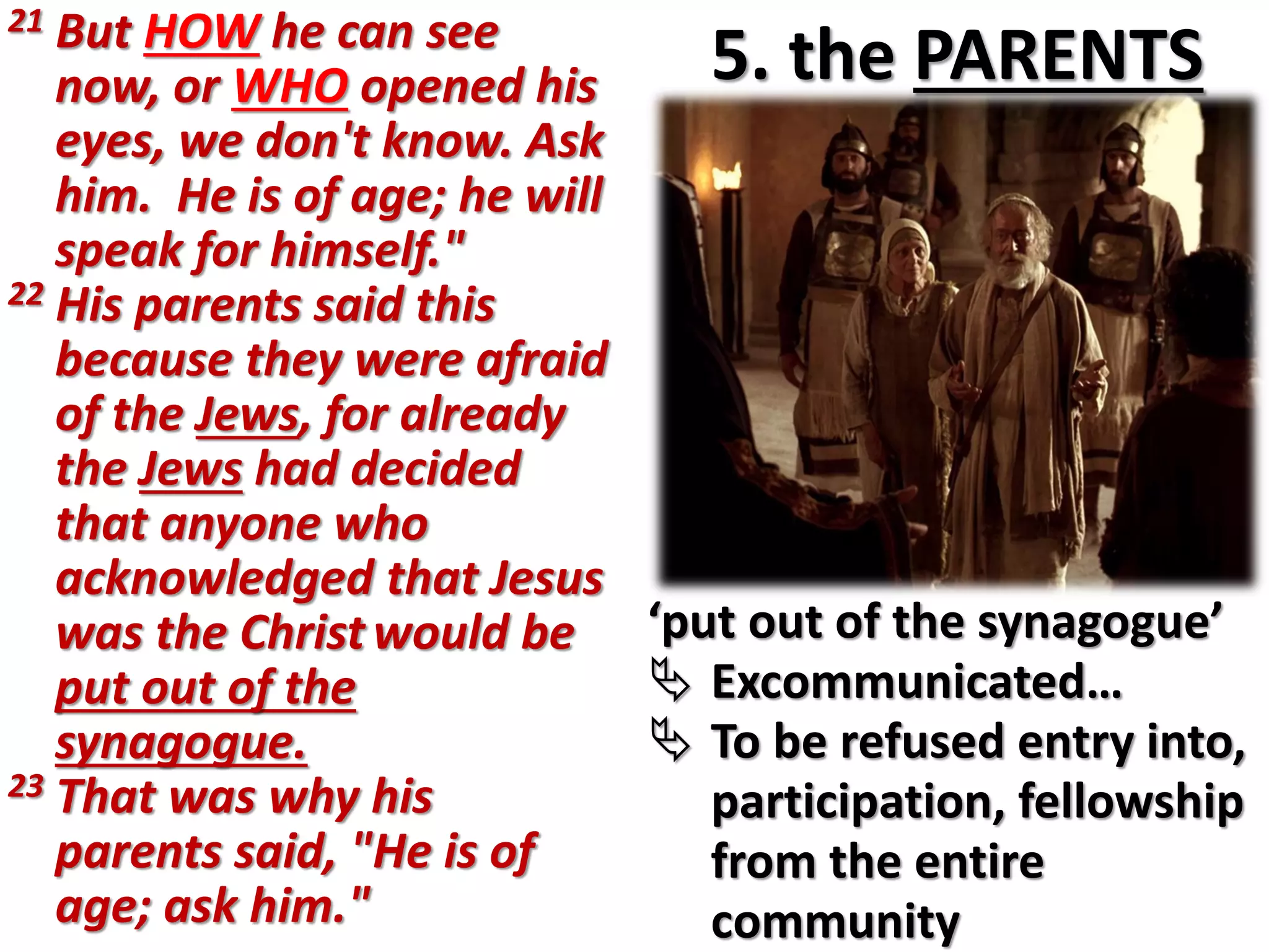 02 28 jesus & the man born blind john 9 | PDF