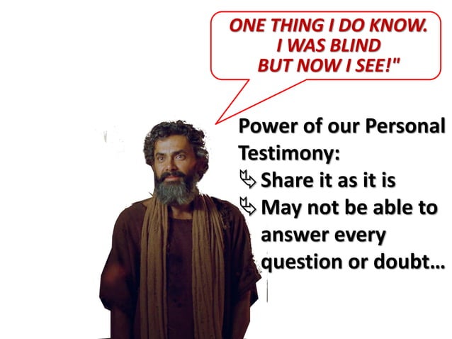 02 28 jesus & the man born blind john 9 | PDF