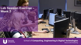 week 2 exercise for digital transformation | PPT