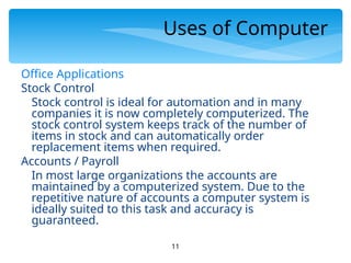 02-A-INTRODUCTION TO COMPUTER - POWERPOINT | PPT