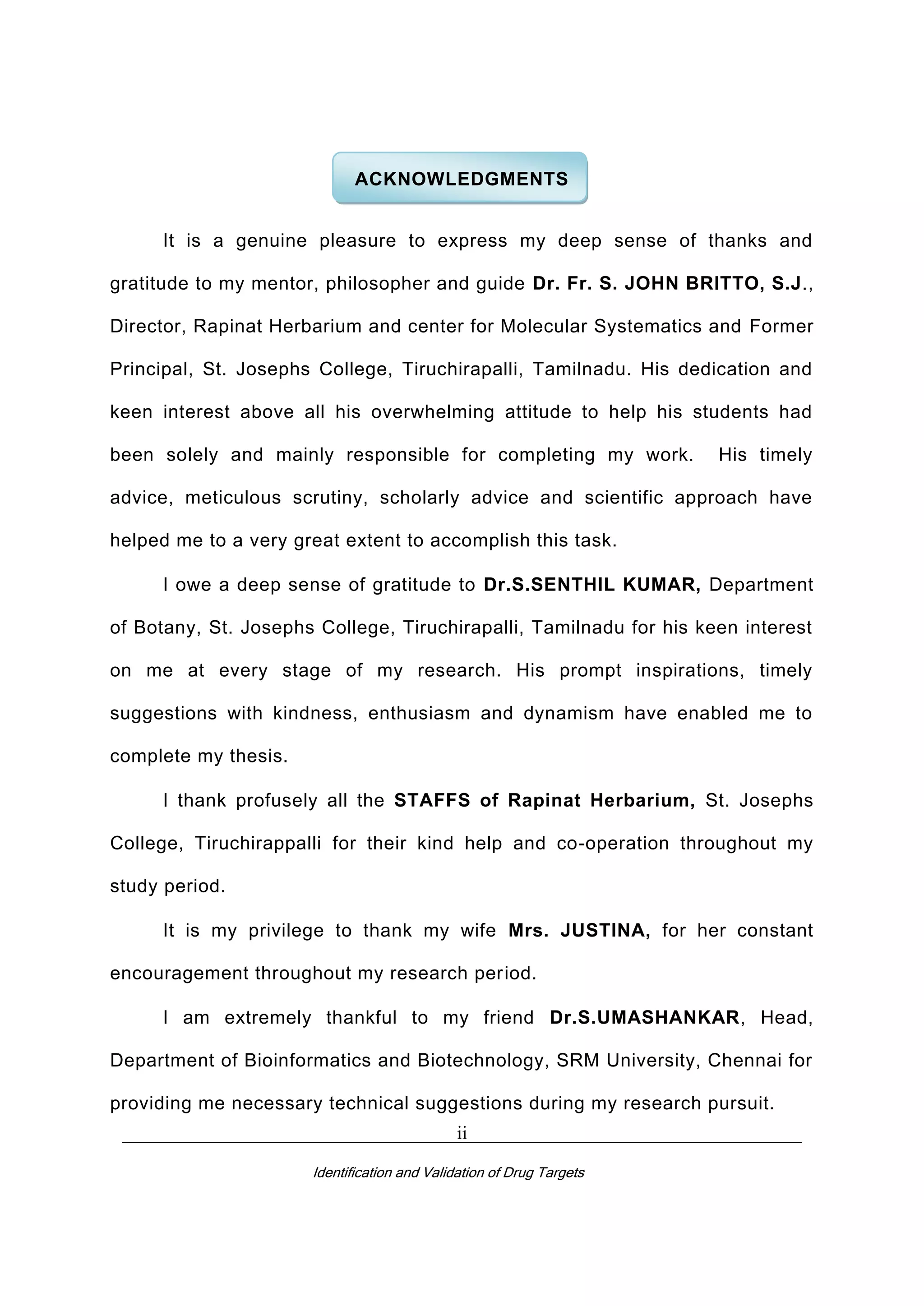 Acknowledgements | PDF