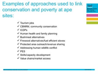 02 alessandra giuliani-iied-why link biodiversity conservation and ...
