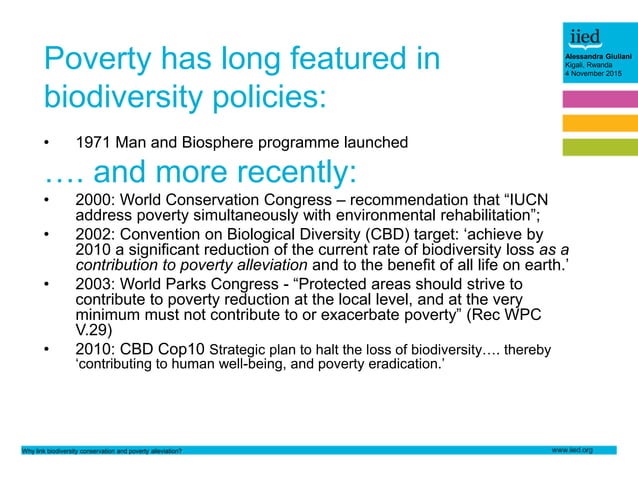 02 alessandra giuliani-iied-why link biodiversity conservation and ...