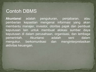 DBMS (Database Management System) | PPTX