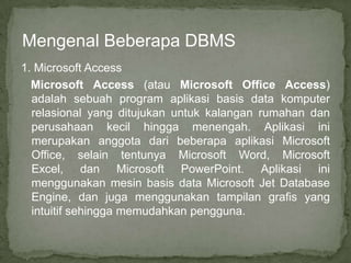 DBMS (Database Management System) | PPTX