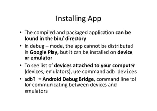 Android Essential Tools | PDF | Operating Systems | Computer Software and Applications