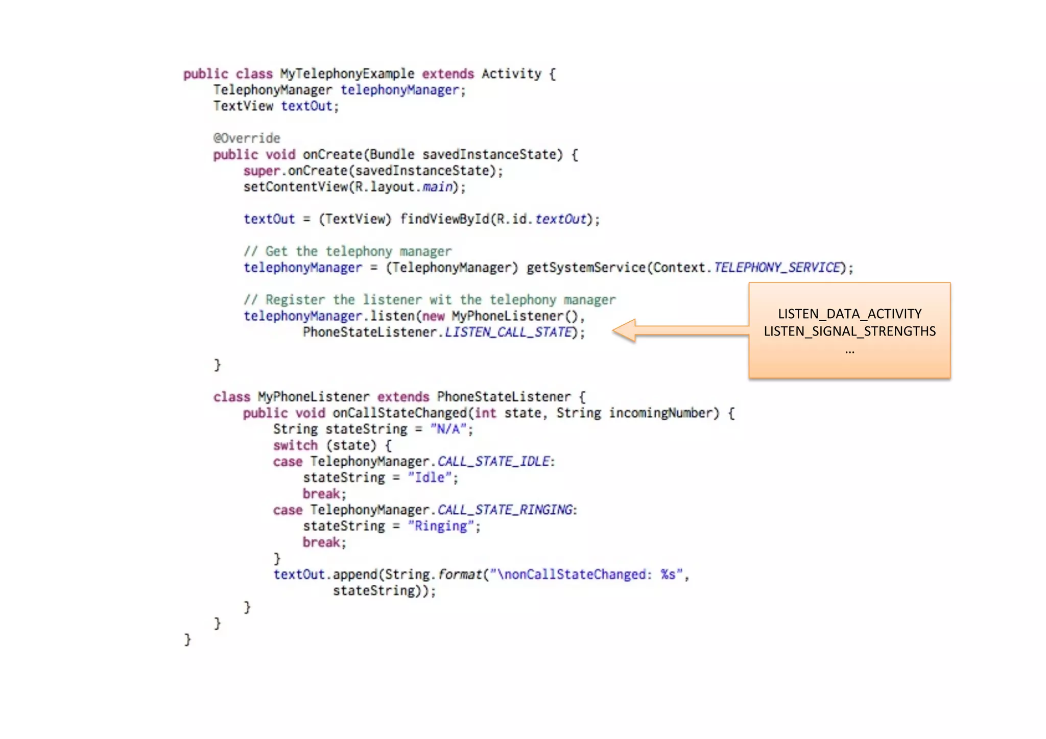 Android Telephony Manager and SMS | PDF