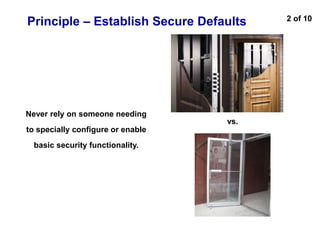 02 application security fundamentals - part 1 - security priciples | PPT