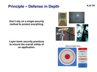 02 application security fundamentals - part 1 - security priciples | PPT