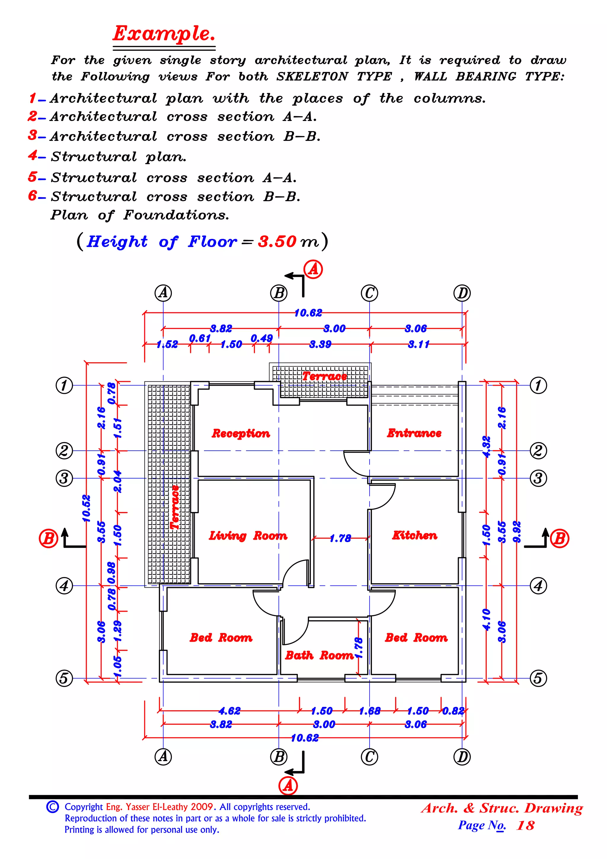 02 architectural & structural drawing. | PDF