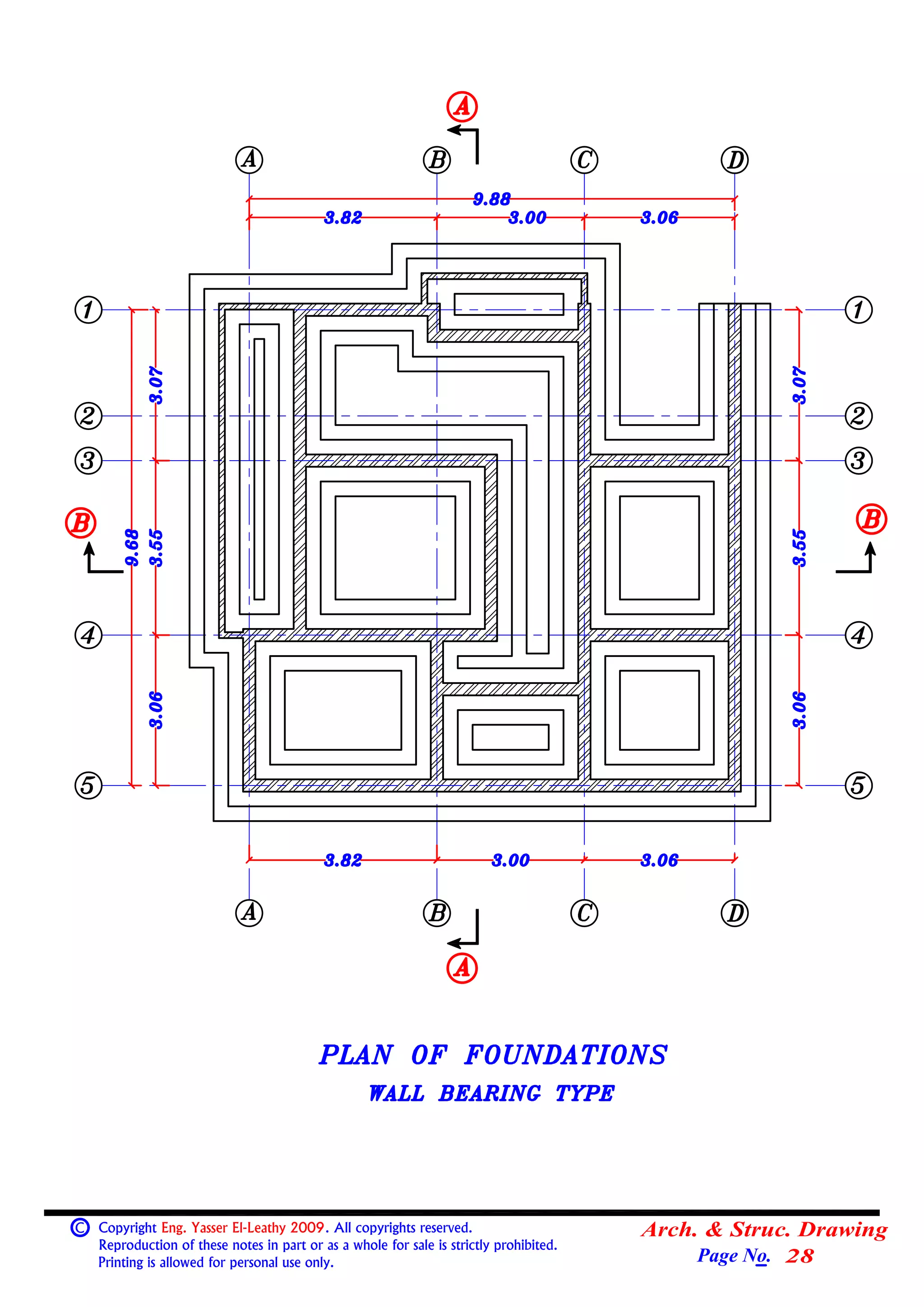 02 architectural & structural drawing. | PDF