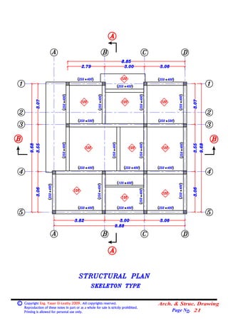 02 architectural & structural drawing. | PDF