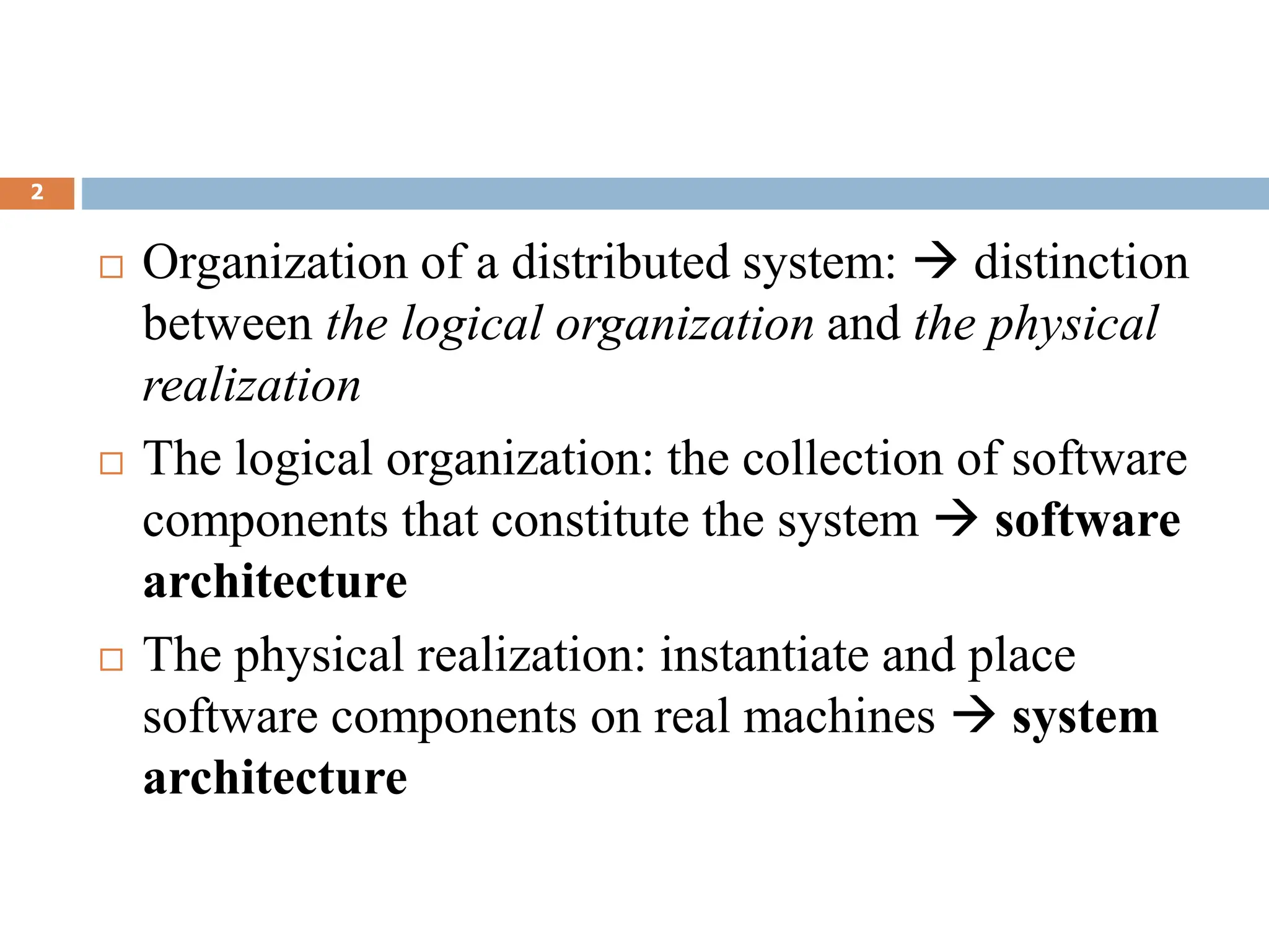 This chapter introduces about the Architectures of Distributed Systems | PDF