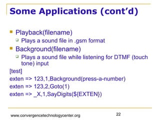 02 asterisk - the future of telecommunications | PPT
