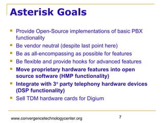 02 asterisk - the future of telecommunications | PPT