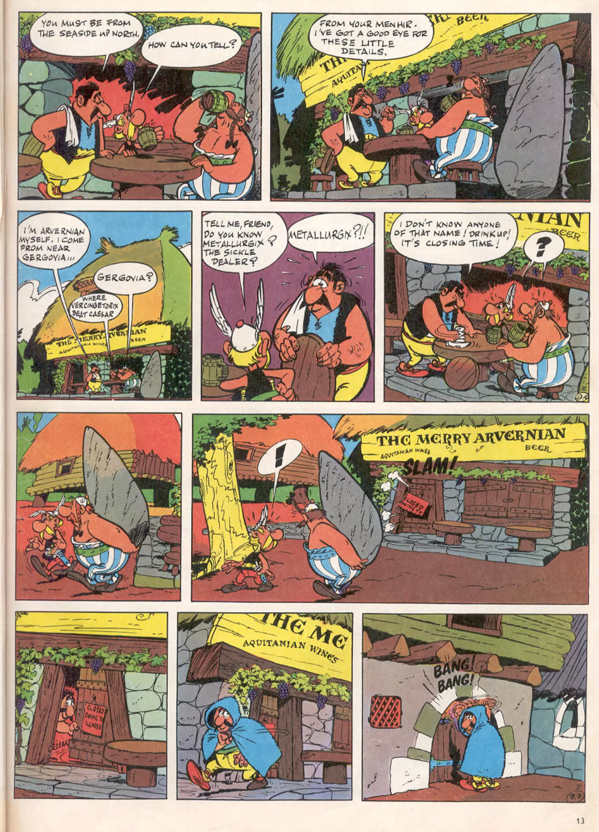02 asterix and the golden sickle | PDF