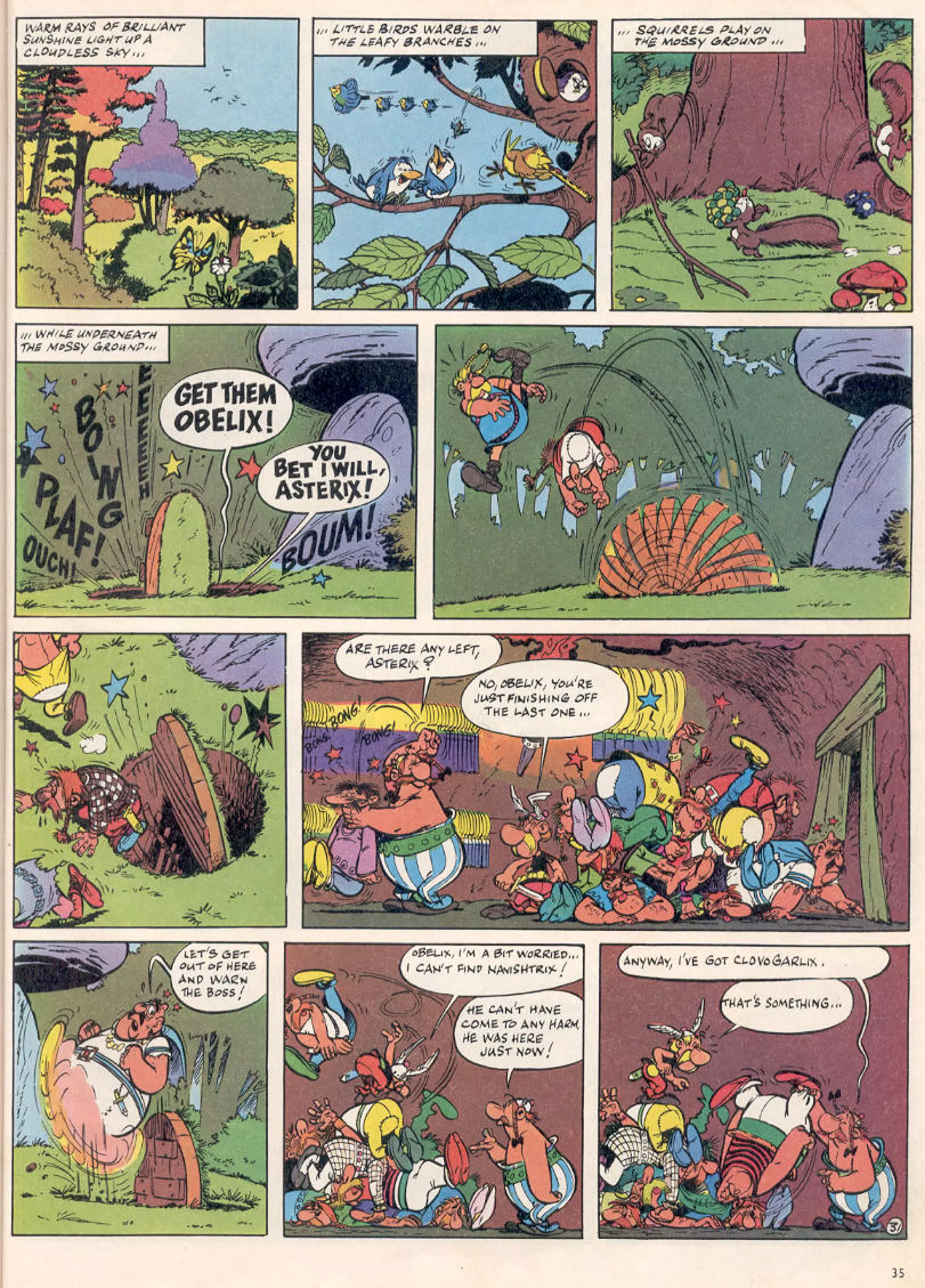 02 asterix and the golden sickle | PDF