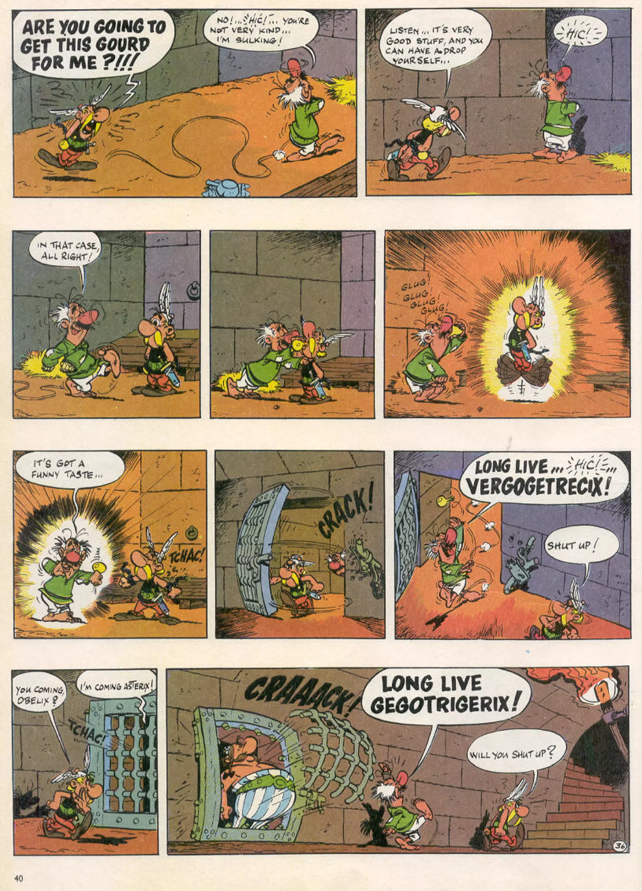 02 asterix and the golden sickle | PDF